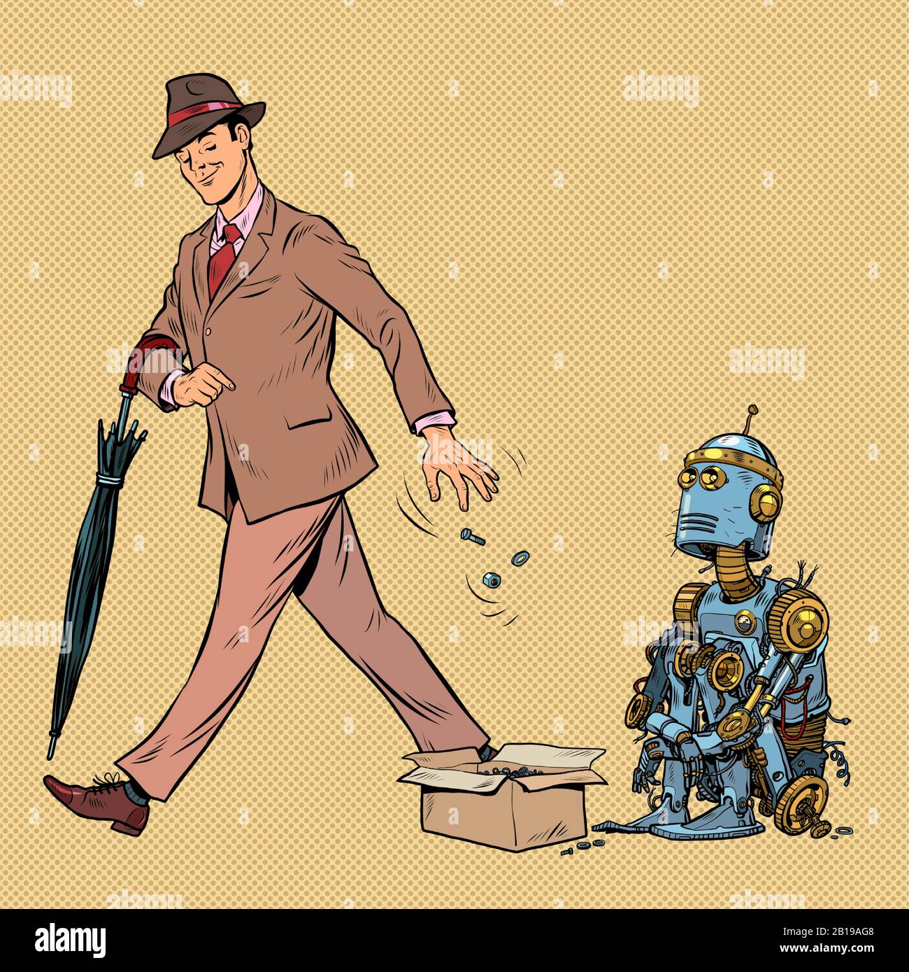 Steampunk clothing Stock Vector Images - Alamy