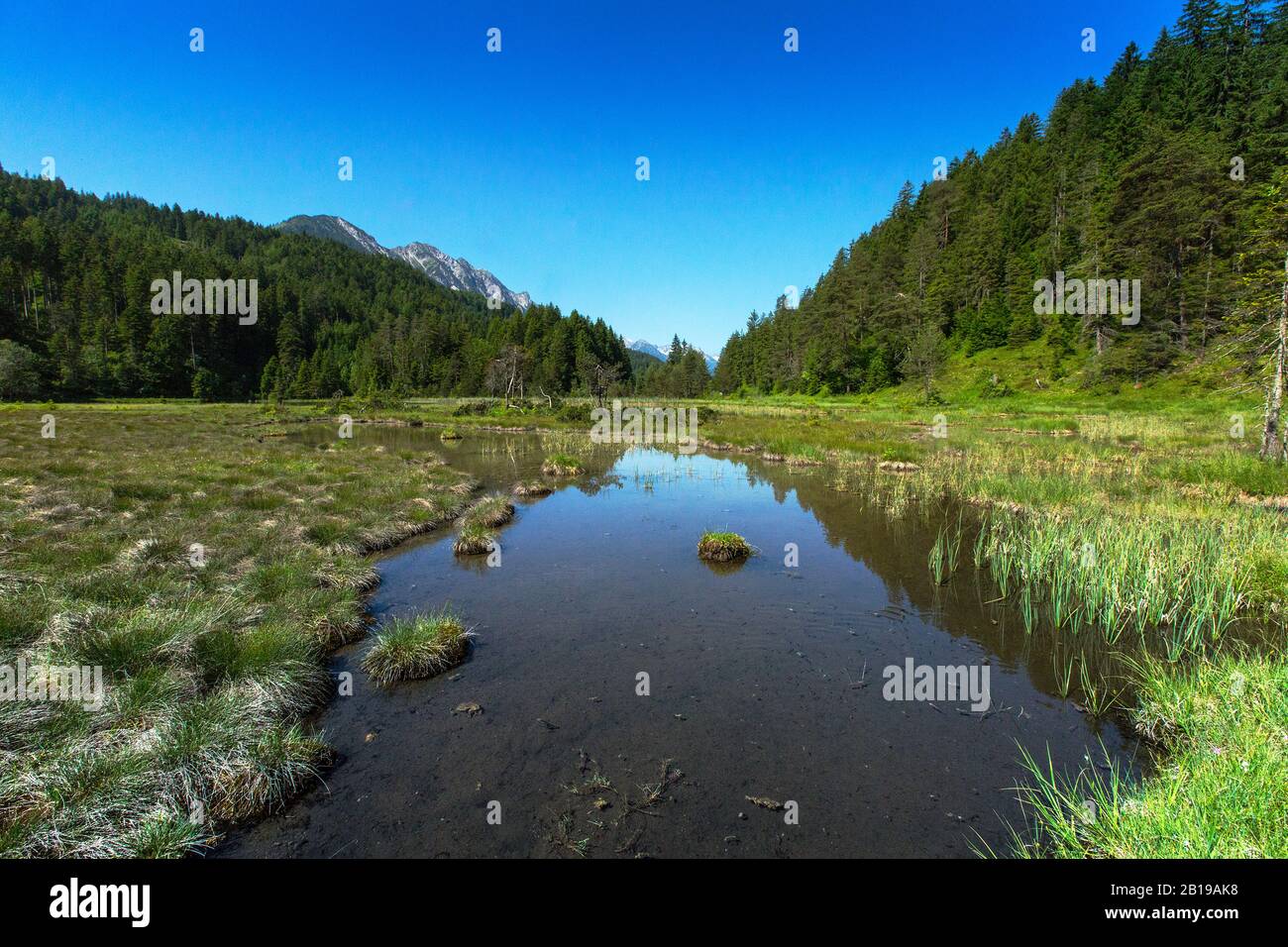 Lake Rieden, Austria, Tyrol Stock Photo - Alamy