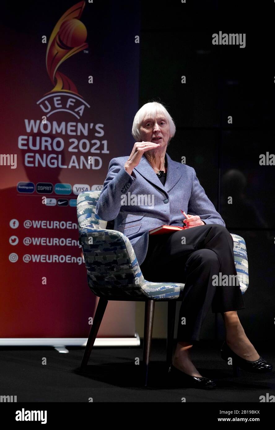 Baroness Sue Campbell, director of women's football, the FA during the ...