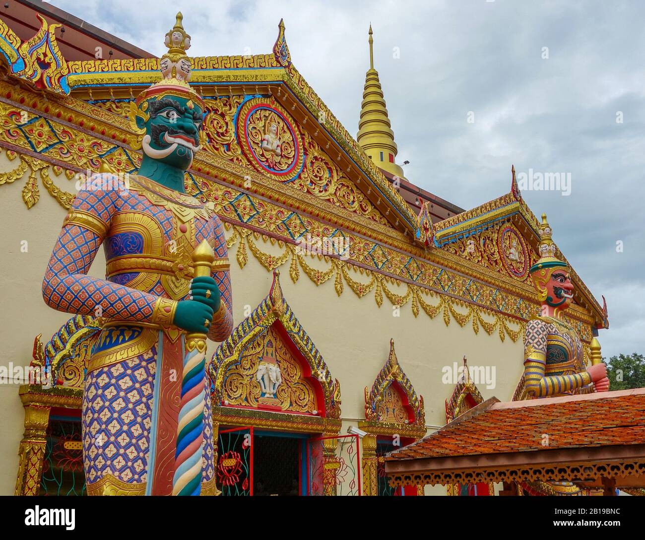 Penang, Malaysia. 02nd Dec, 2019. Wat Chaiya Mangalaram Thai Buddhist ...