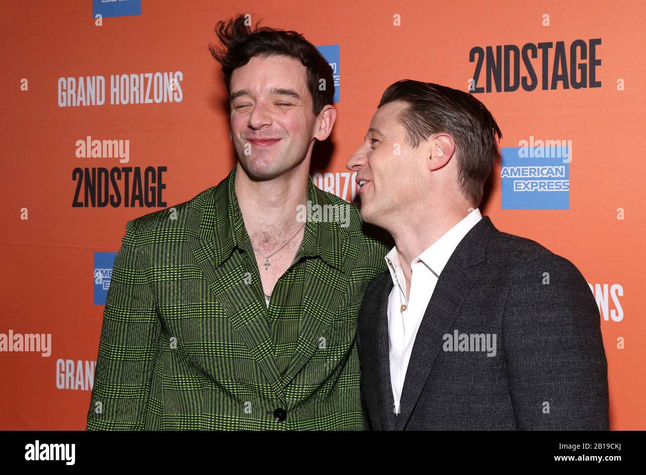 Opening night party for the Broadway play Grand Horizons held at The ...