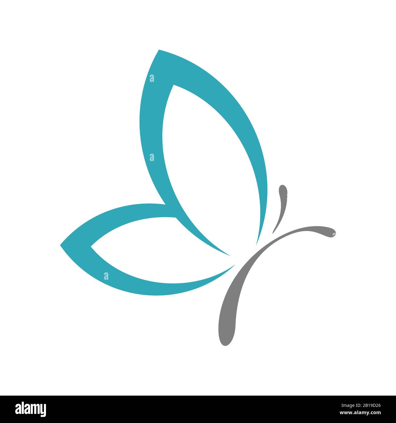 Simple butterfly vector designs hi-res stock photography and images - Alamy