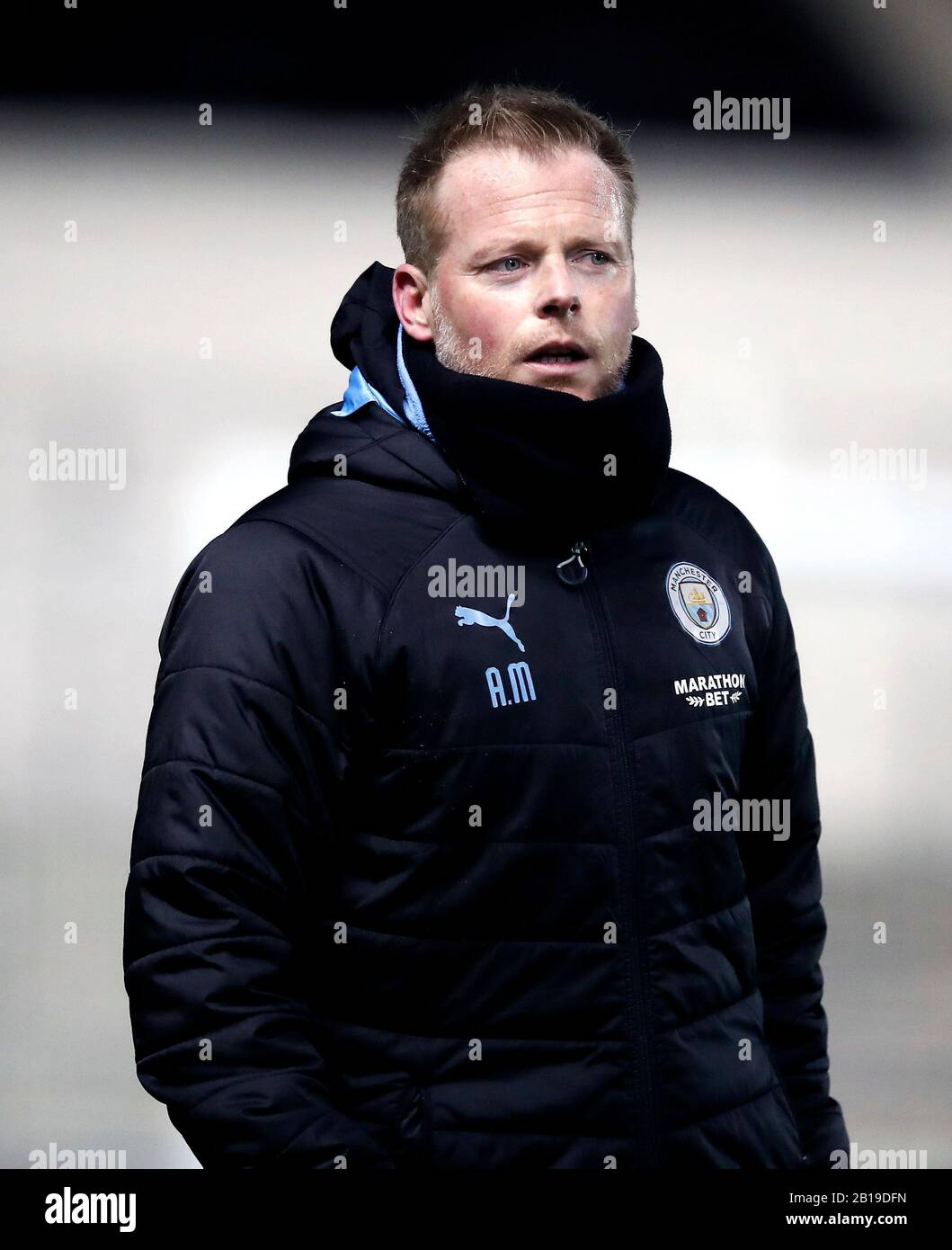 Manchester City Women interim manager Alan Mahon Stock Photo - Alamy