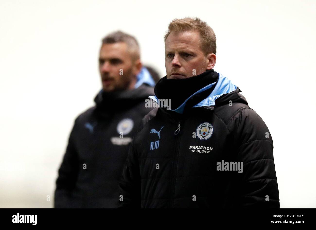Manchester City Women interim manager Alan Mahon Stock Photo - Alamy
