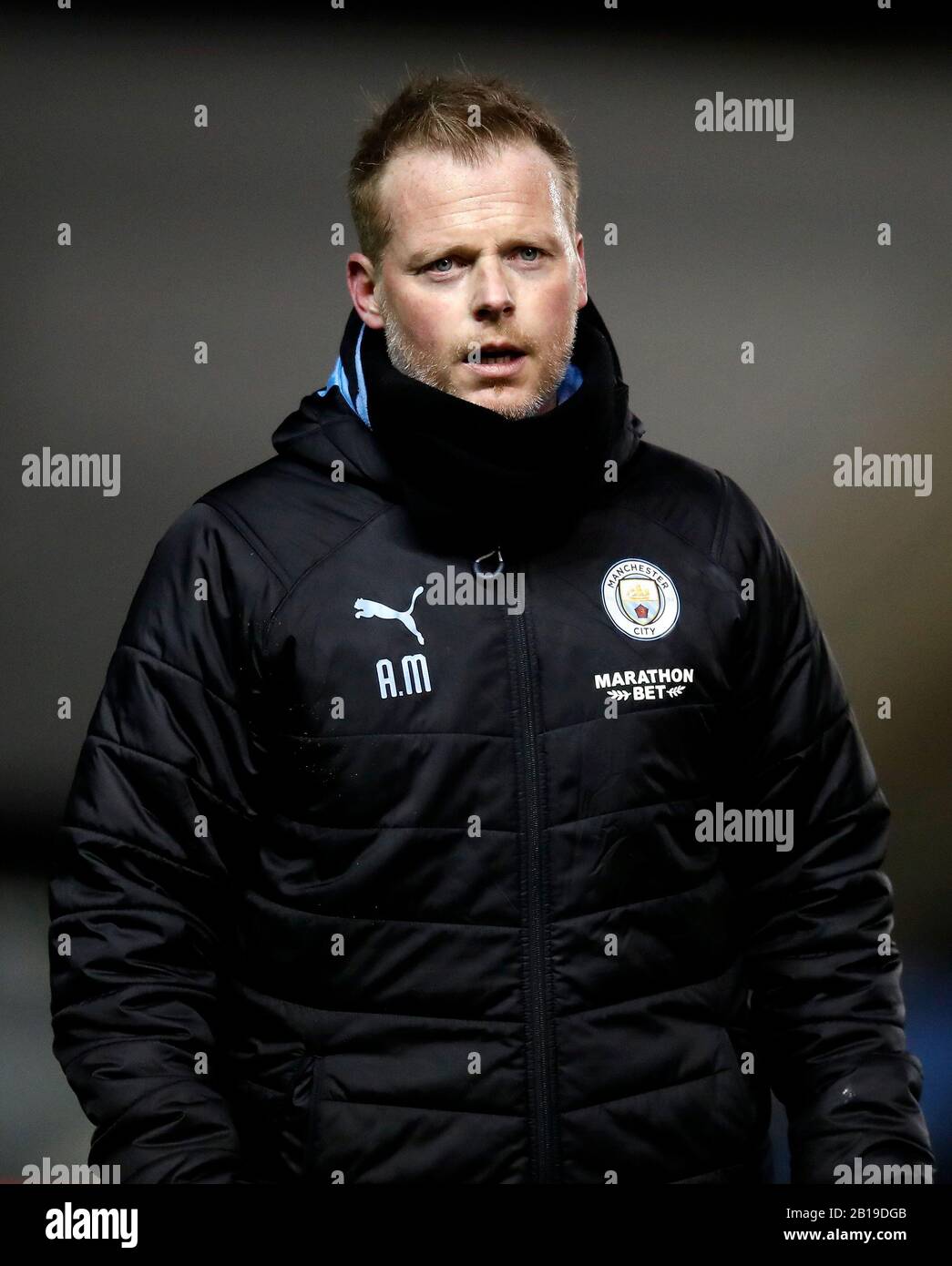 Manchester City Women interim manager Alan Mahon Stock Photo - Alamy