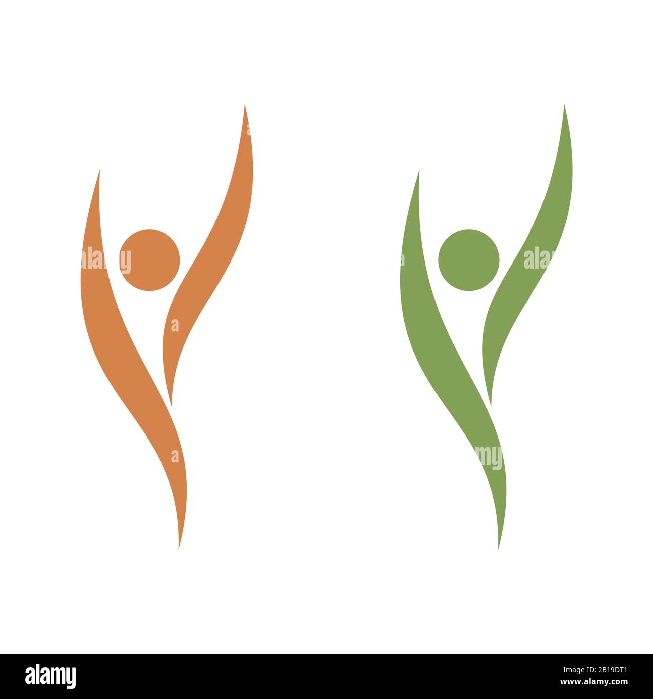Human Shape Logo Template Illustration Design. Vector EPS 10 Stock ...