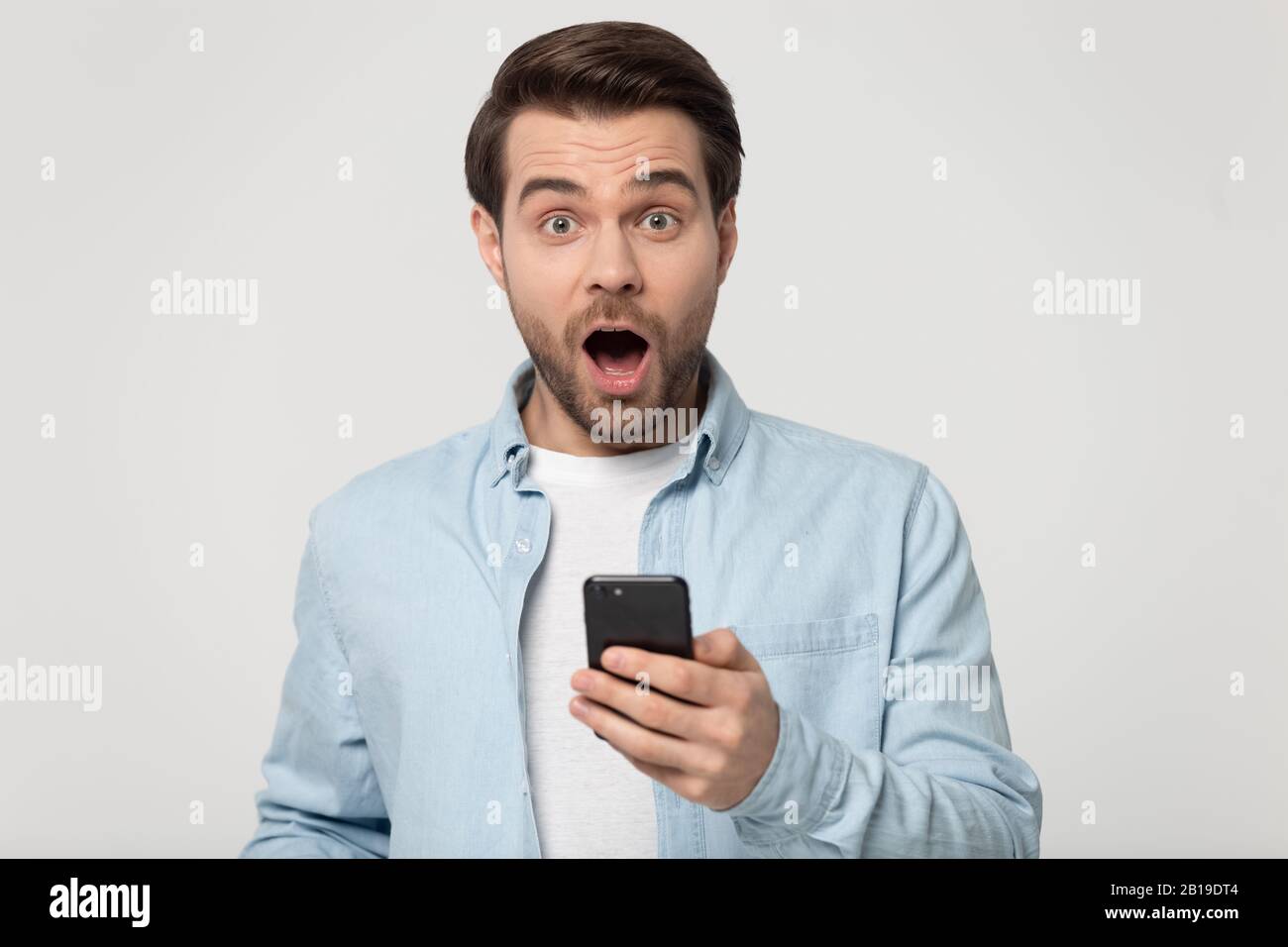 Positively surprised hi-res stock photography and images - Alamy