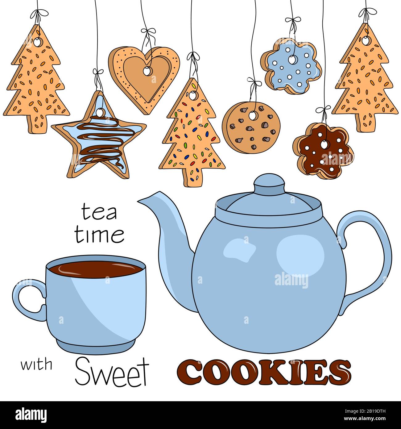 Liquid sugar threads Stock Vector Images - Alamy