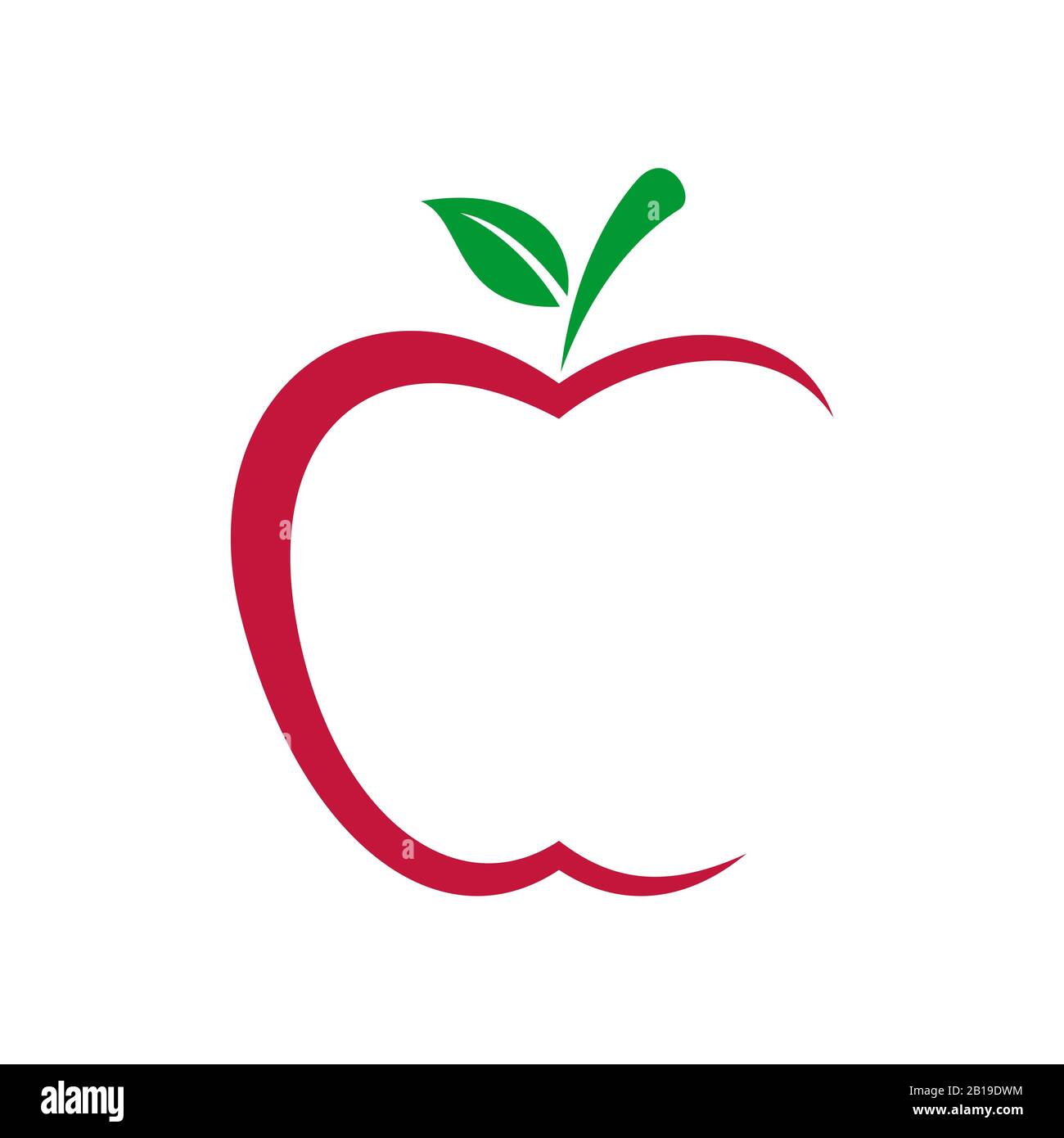 Red Apple Vector Logo Template Illustration Design. Vector EPS 10 Stock ...