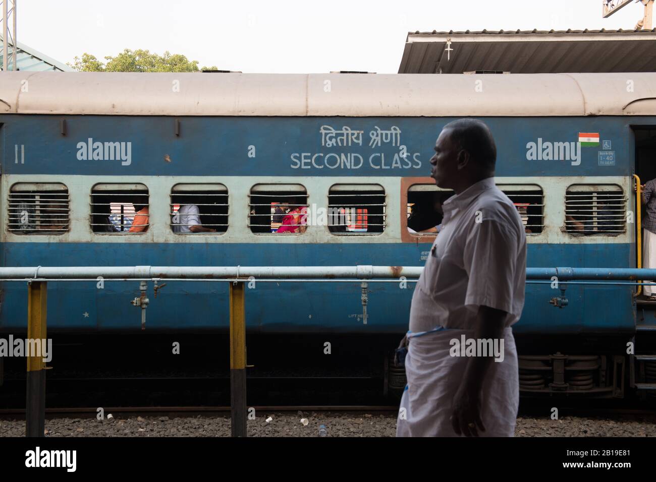 Second Class Train. Indian Railways. Rail Travel. Mysore Junction ...