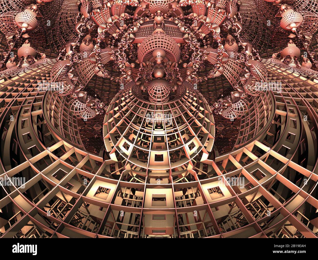 Computer rendered virtual scenery for art and entertainment Stock Photo ...