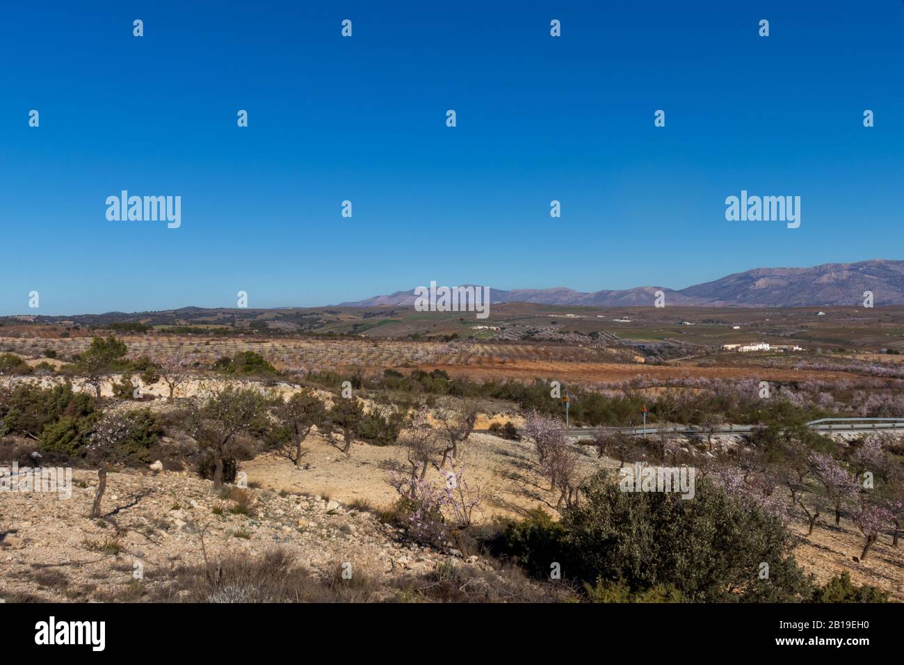 Andalusia Mountain Landscape, Spain Stock Photo - Alamy