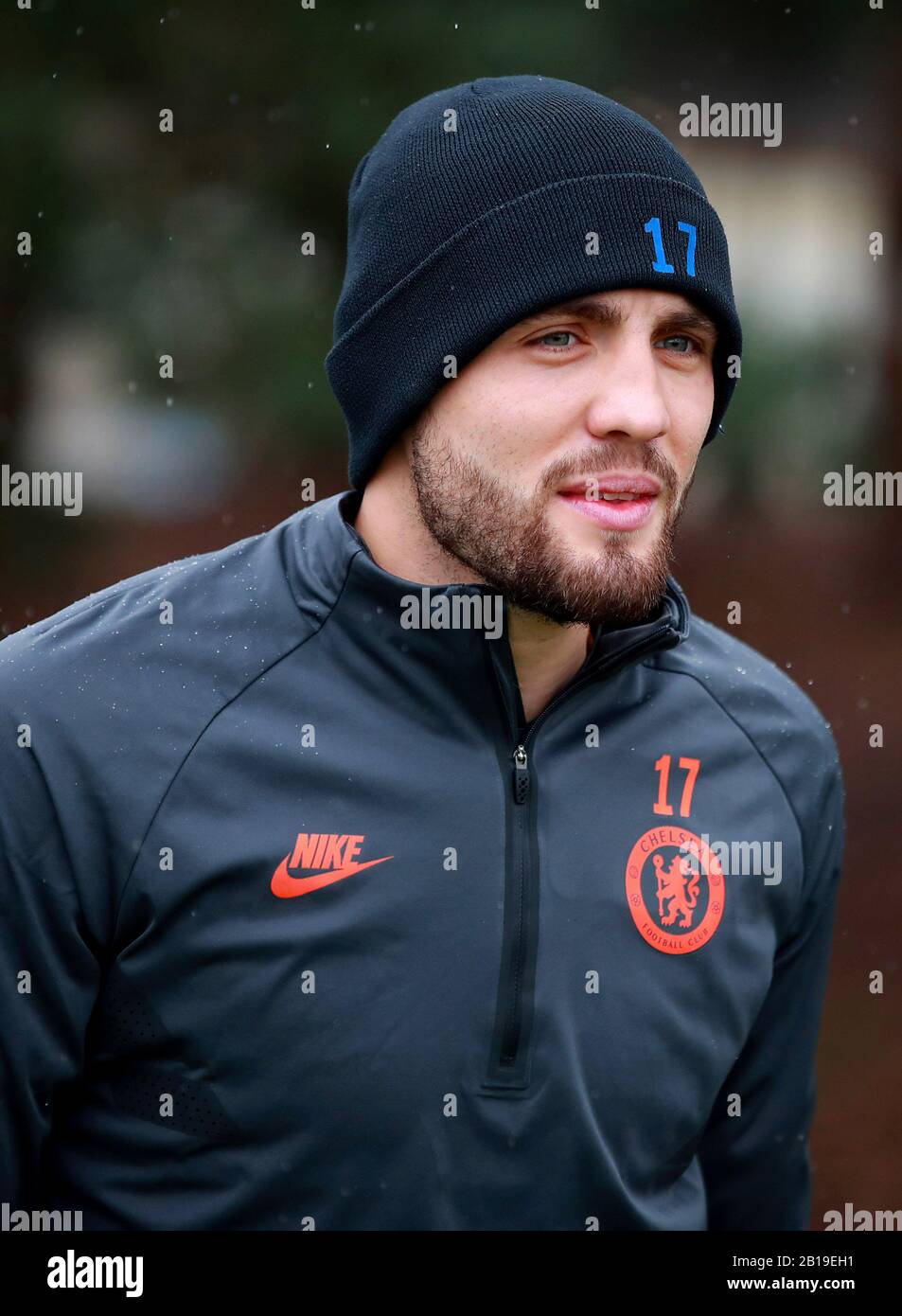 Chelsea's Mateo Kovacic during a training session at Cobham Training ...