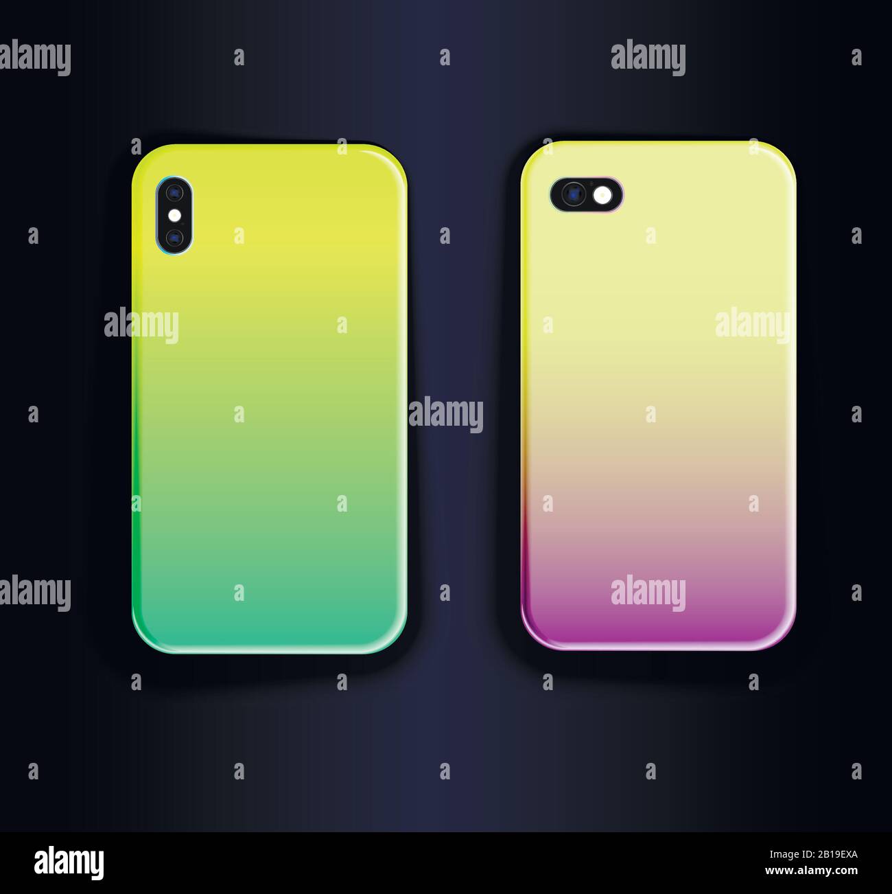 Two cases Stock Vector Images - Alamy