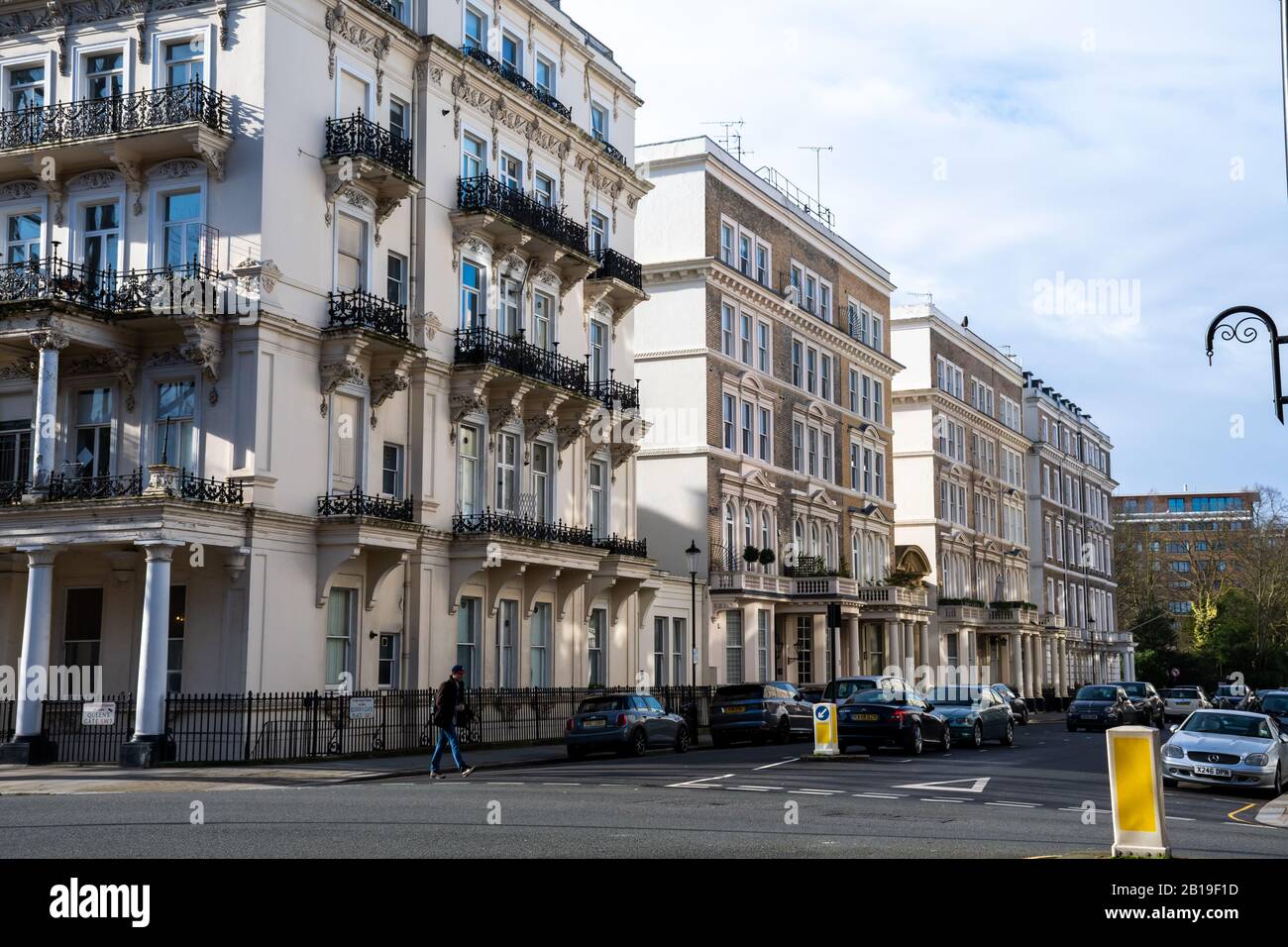Queen's Gate Terrace, South Kensington, London Stock Photo - Alamy