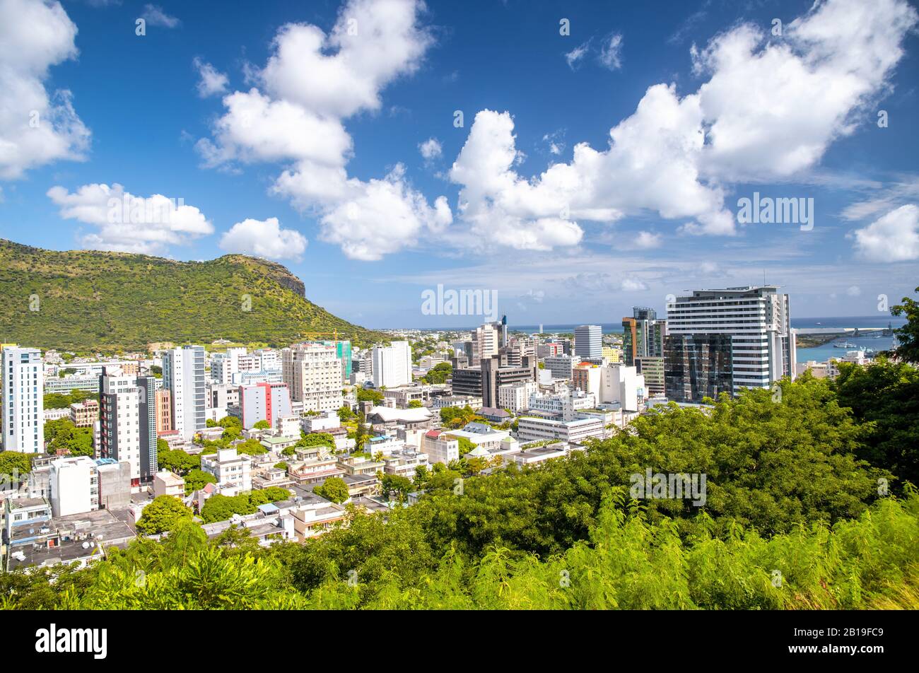 Mauritius aerial hi-res stock photography and images - Alamy