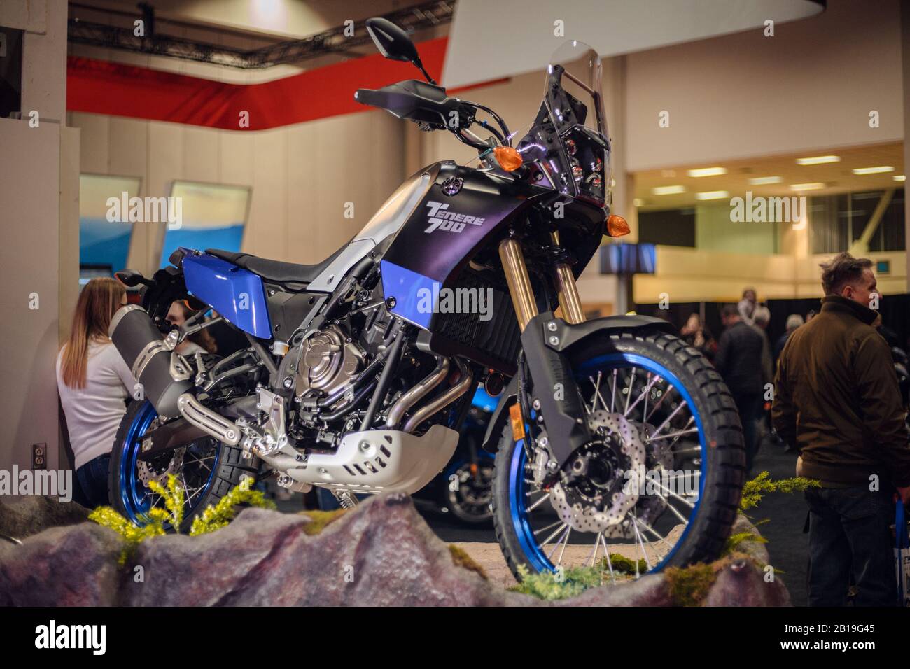 Toronto, Canada. 22nd Feb, 2020. The 2020 Toronto Motorcycle Show is ...