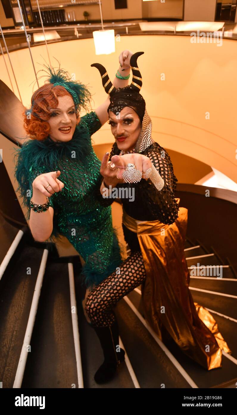 17 February 2020, Berlin, Schöneberg: The Berlin burlesque icon Sheila ...