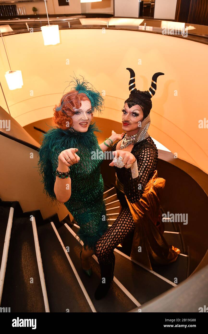 17 February 2020, Berlin, Schöneberg: The Berlin burlesque icon Sheila ...