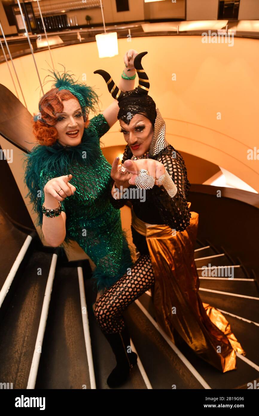 17 February 2020, Berlin, Schöneberg: The Berlin burlesque icon Sheila ...