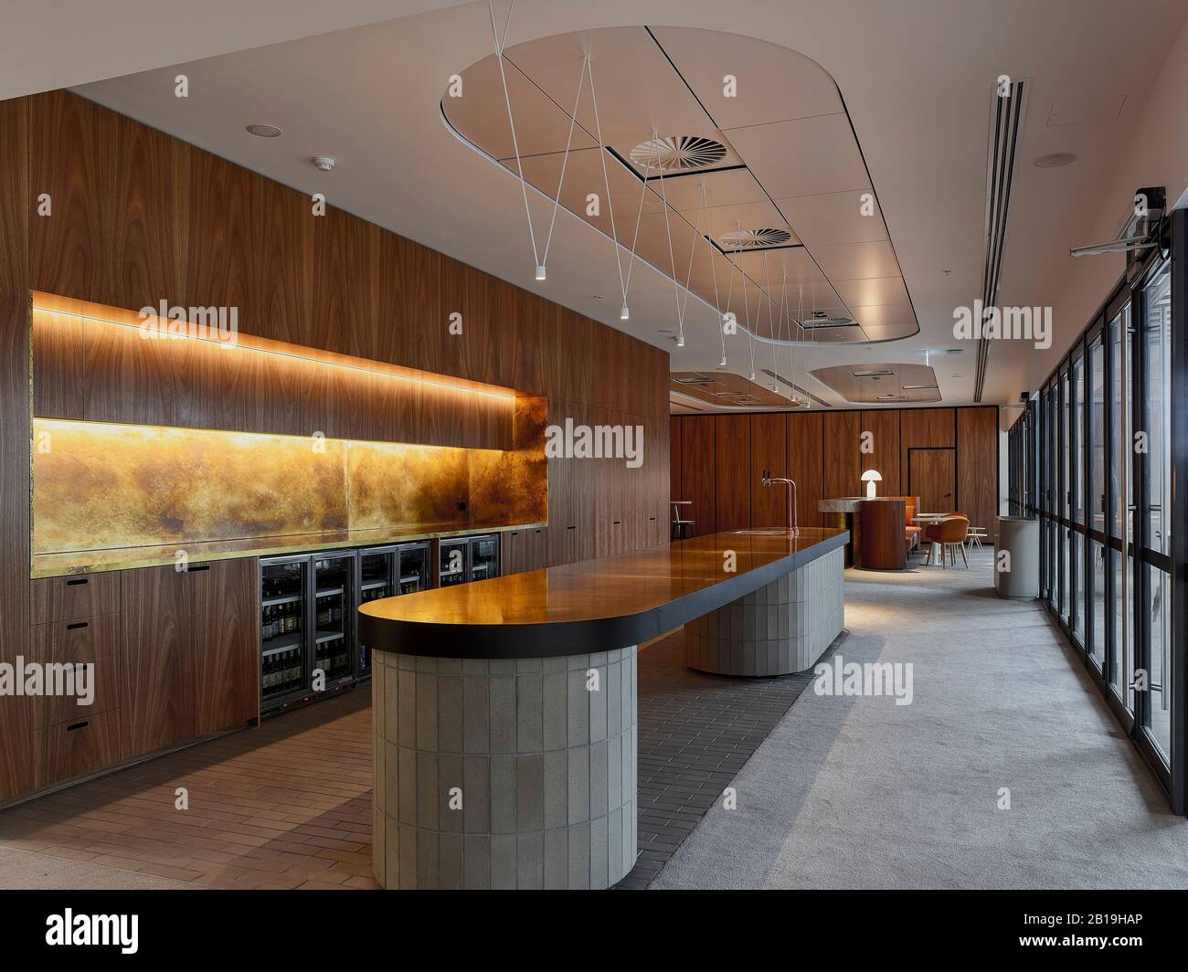 Tenancy fitout: Breakout space. Sixty Martin Place, Sydney, Australia ...