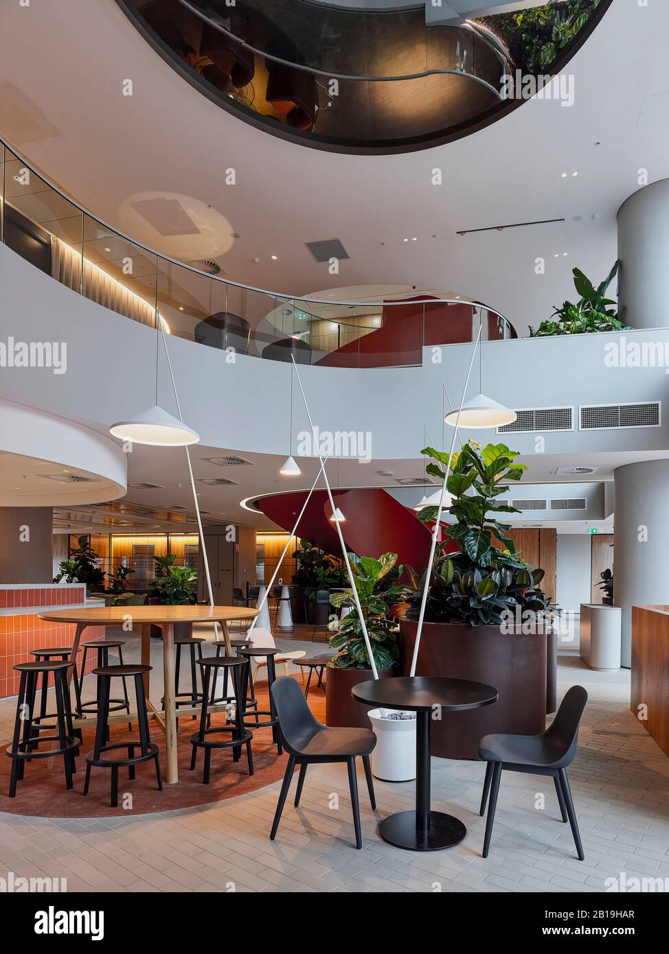 Tenancy fitout: Breakout space. Sixty Martin Place, Sydney, Australia ...