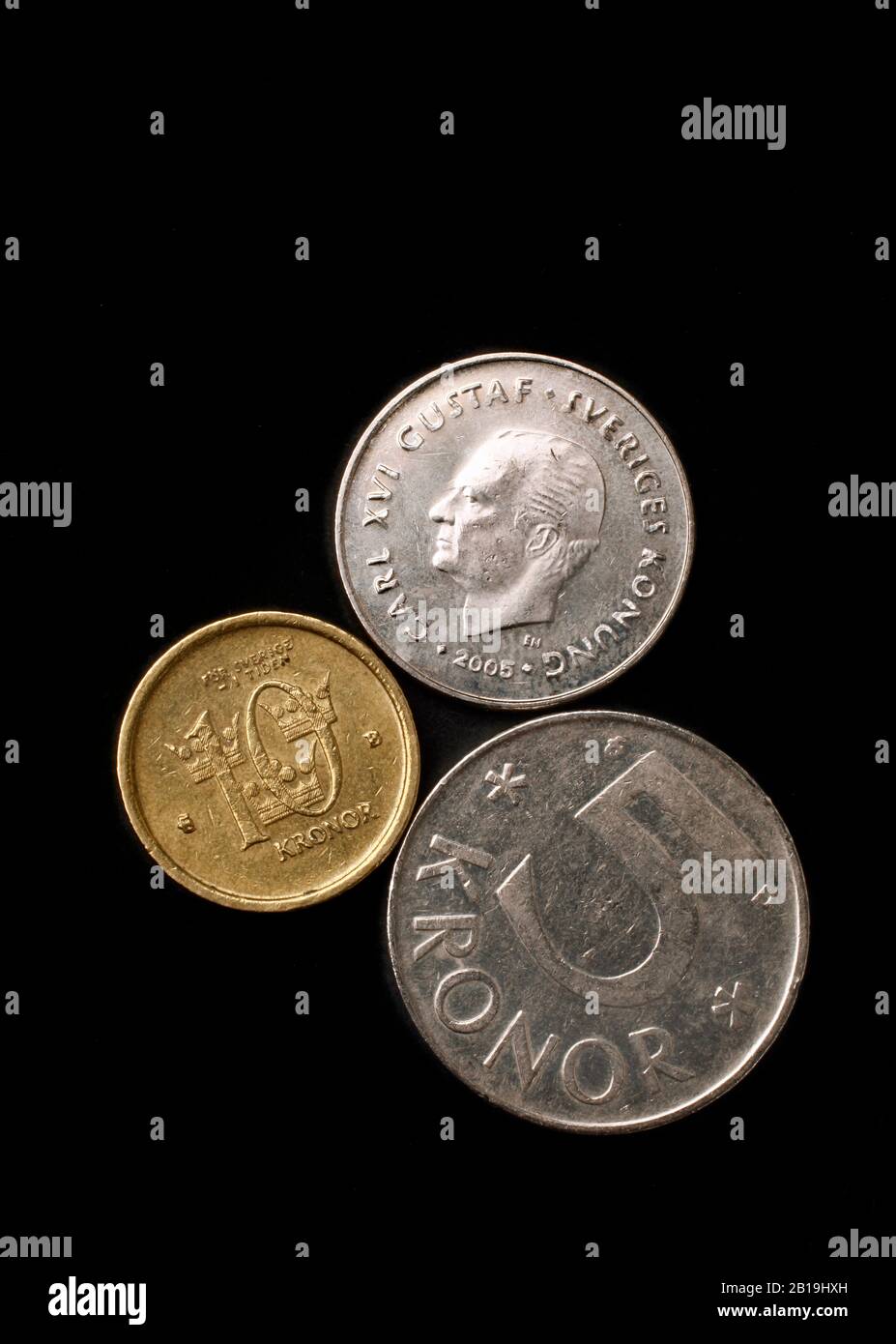 10 krona coins hi-res stock photography and images - Alamy