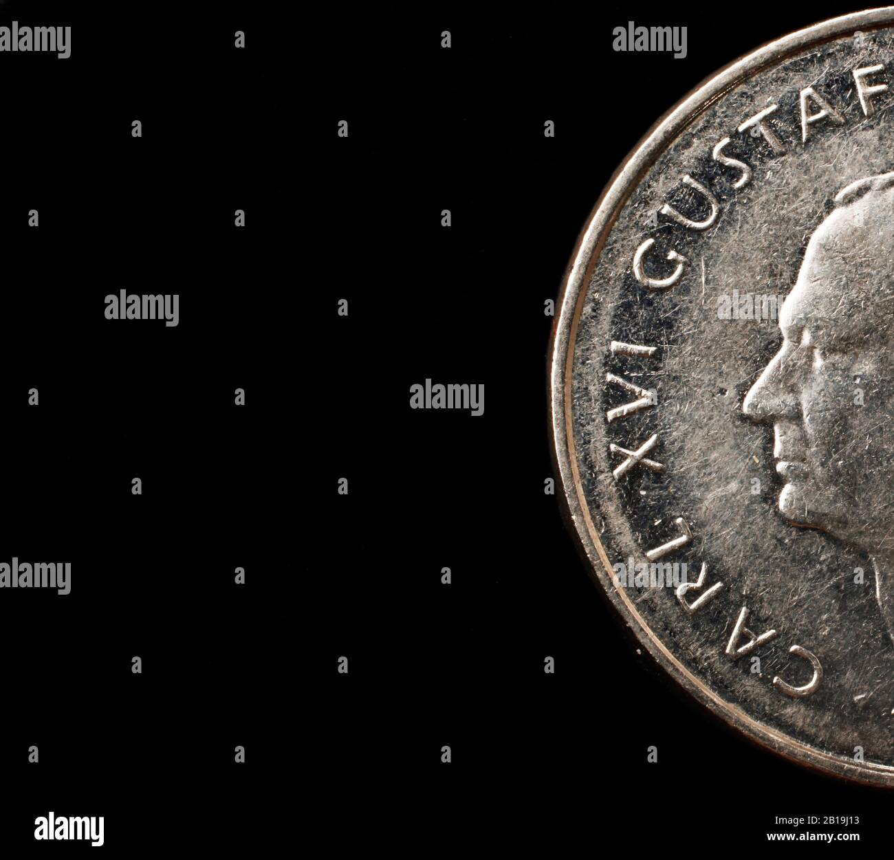 One swedish kroner. Photo Jeppe Gustafsson Stock Photo - Alamy