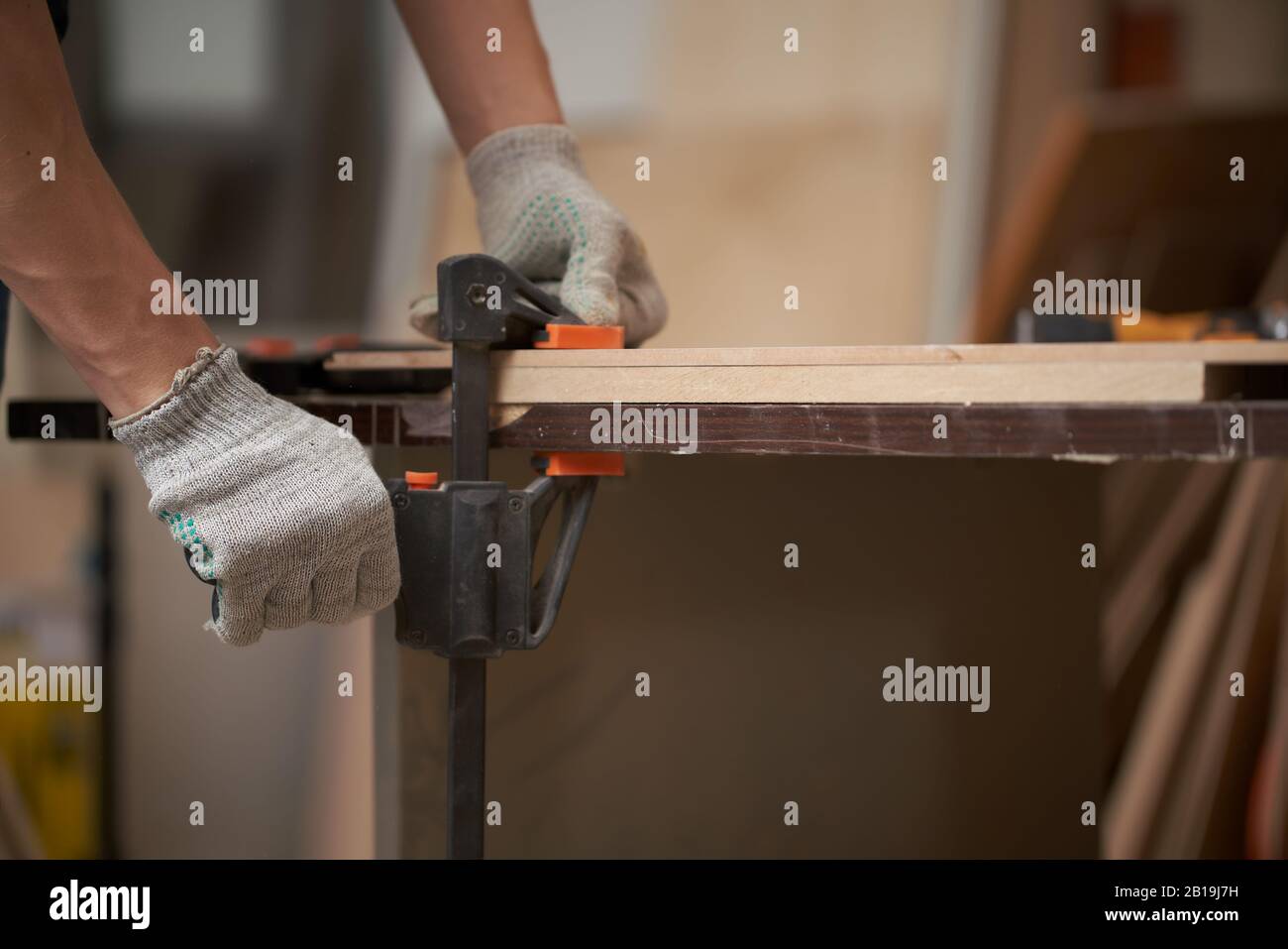 Vice clamps hi-res stock photography and images - Alamy