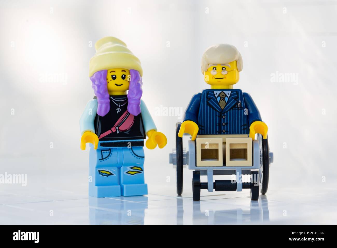 Lego minifigure family hi-res stock photography and images - Alamy