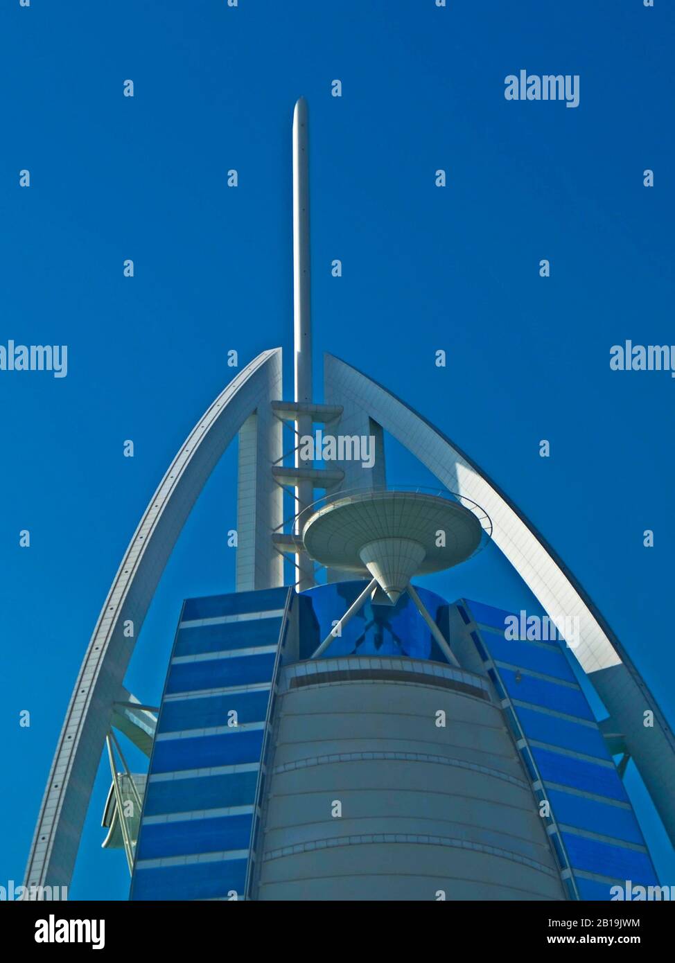 Burj Al Arab luxury hotel, also know as The Sail, Dubai, United Arab ...