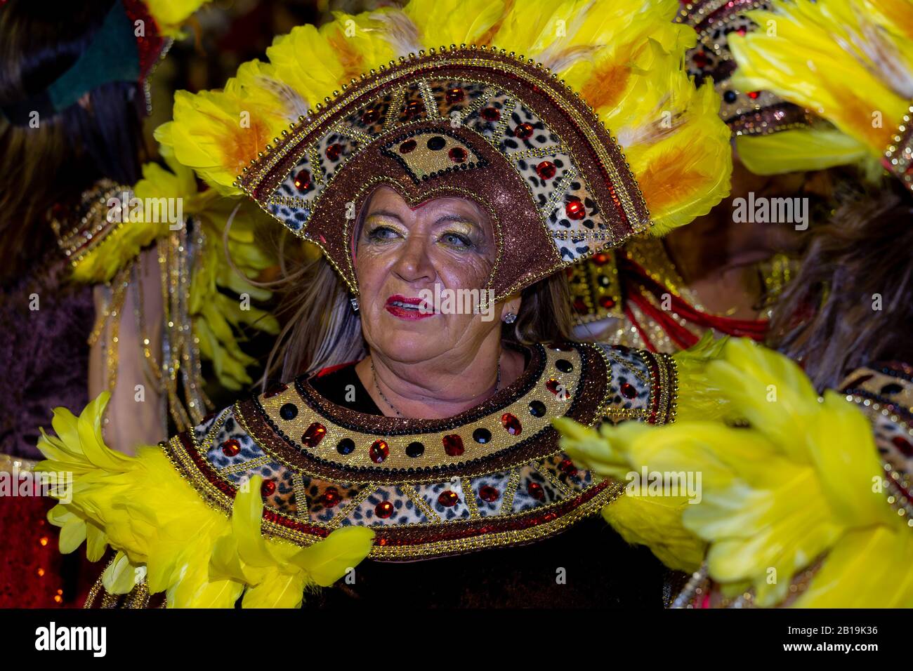 FUNCHAL, PORTUGAL - FEBRUARY 2020: Participants of Madeira island ...
