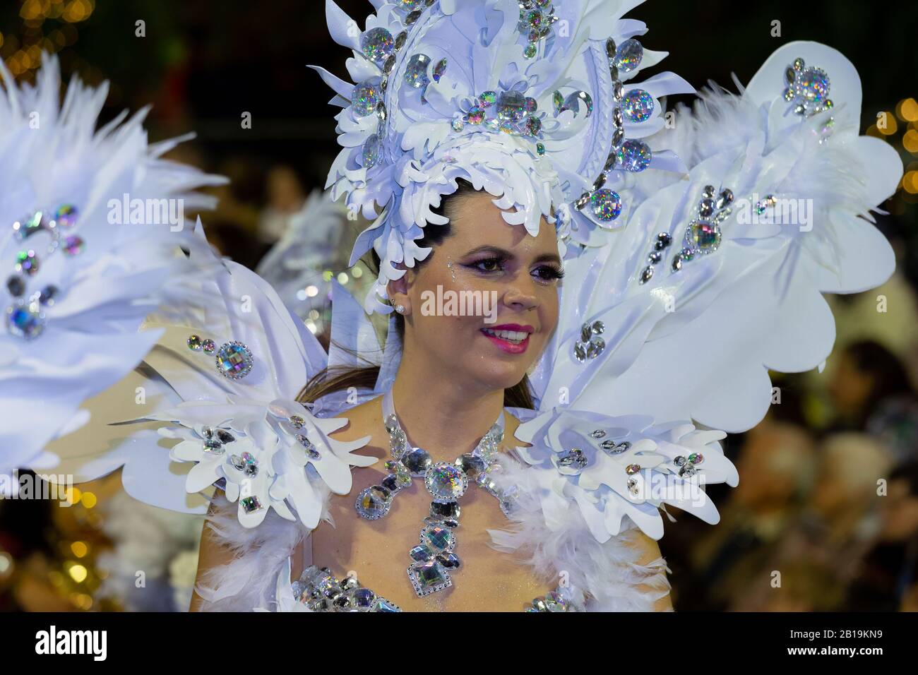 FUNCHAL, PORTUGAL - FEBRUARY 2020: Participants of Madeira island ...