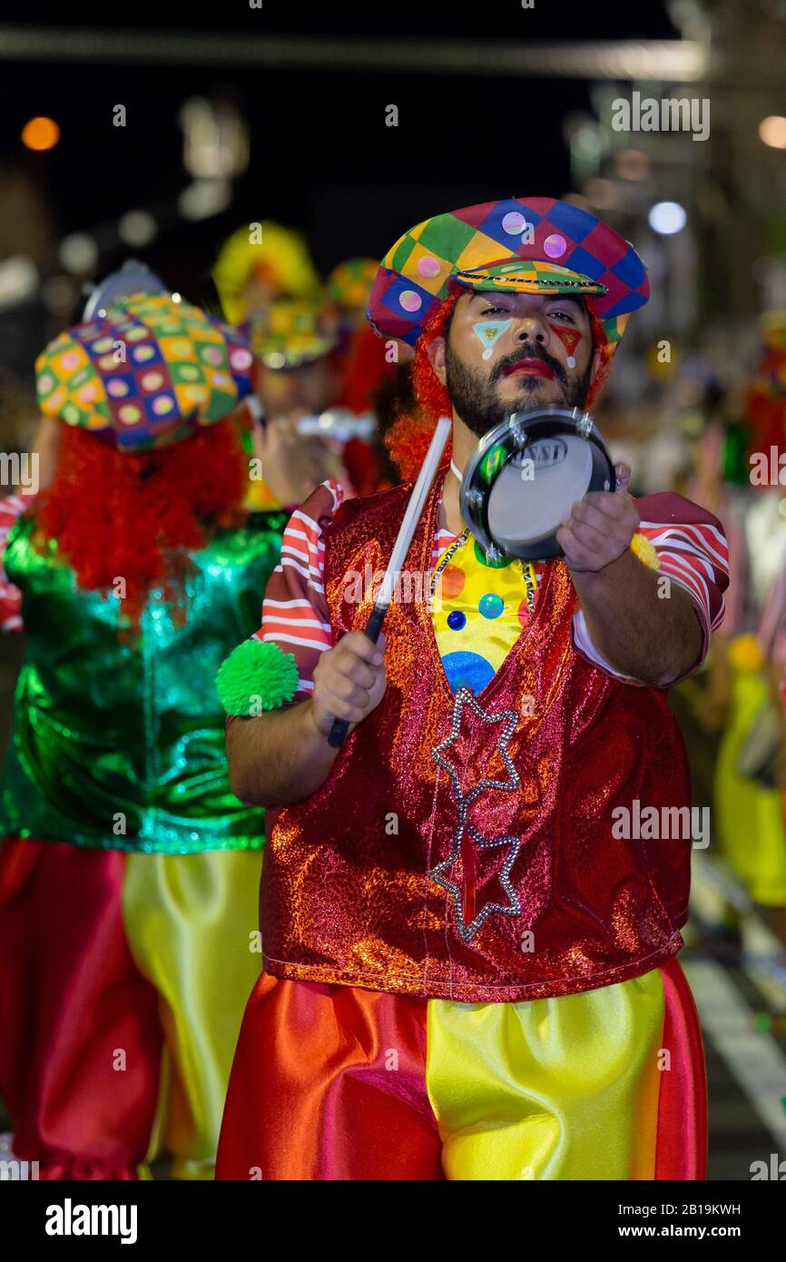 FUNCHAL, PORTUGAL - FEBRUARY 2020: Participants of Madeira island ...