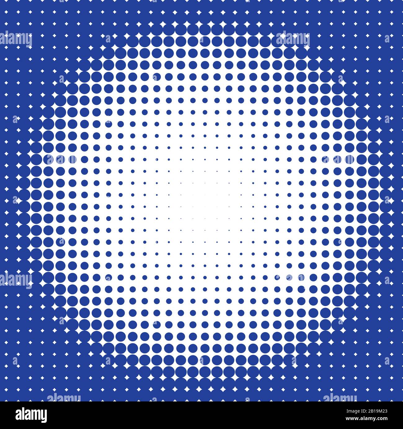 Blue dots on the white background Stock Vector Image & Art - Alamy