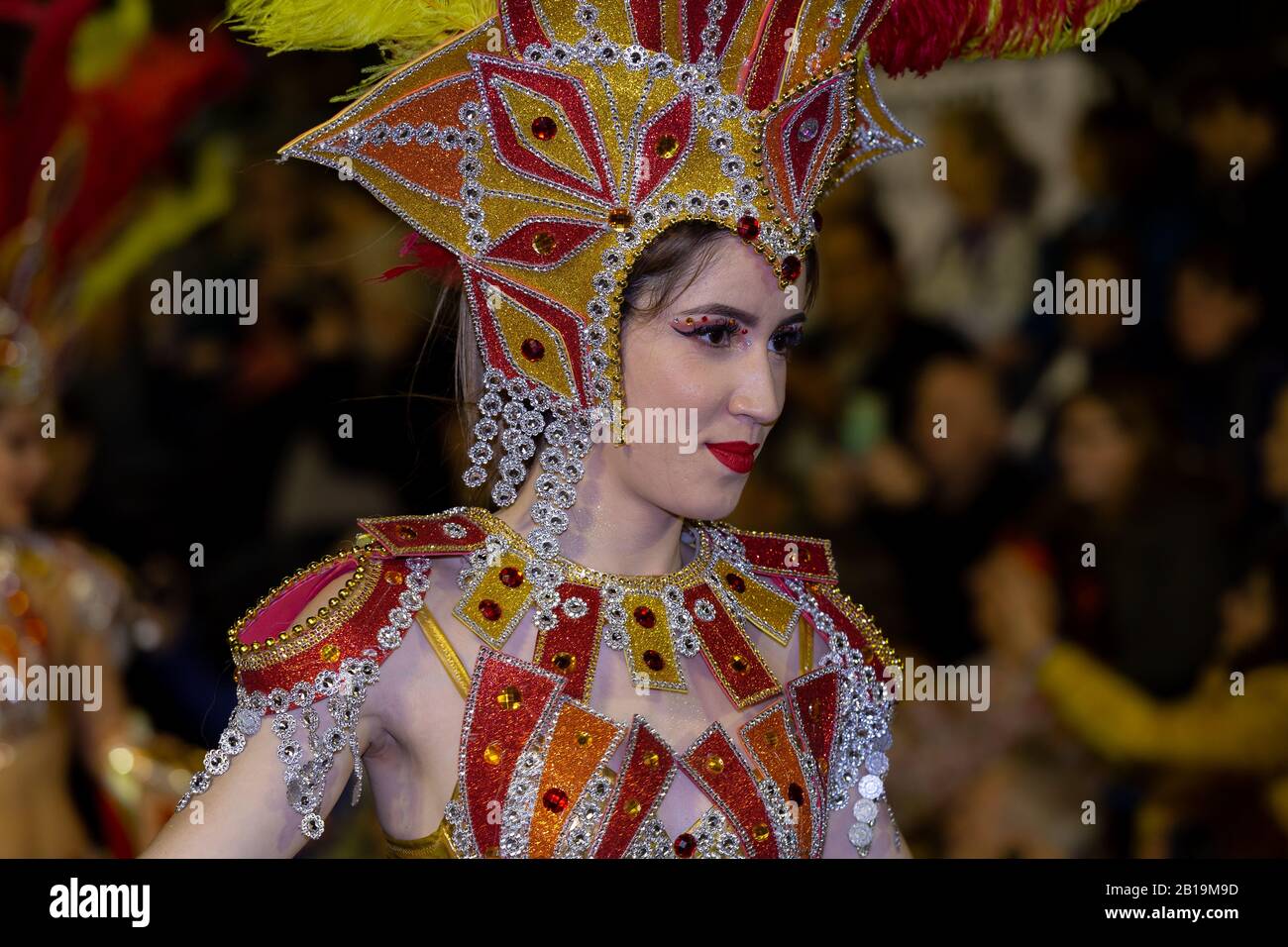 FUNCHAL, PORTUGAL - FEBRUARY 2020: Participants of Madeira island ...