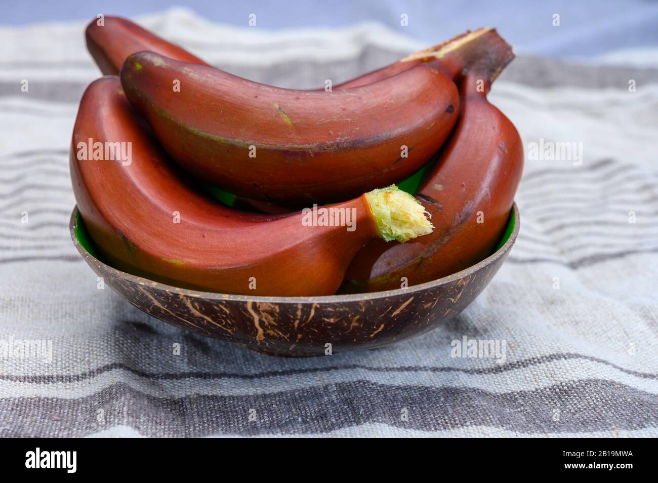 Jamaican red banana hi-res stock photography and images - Alamy