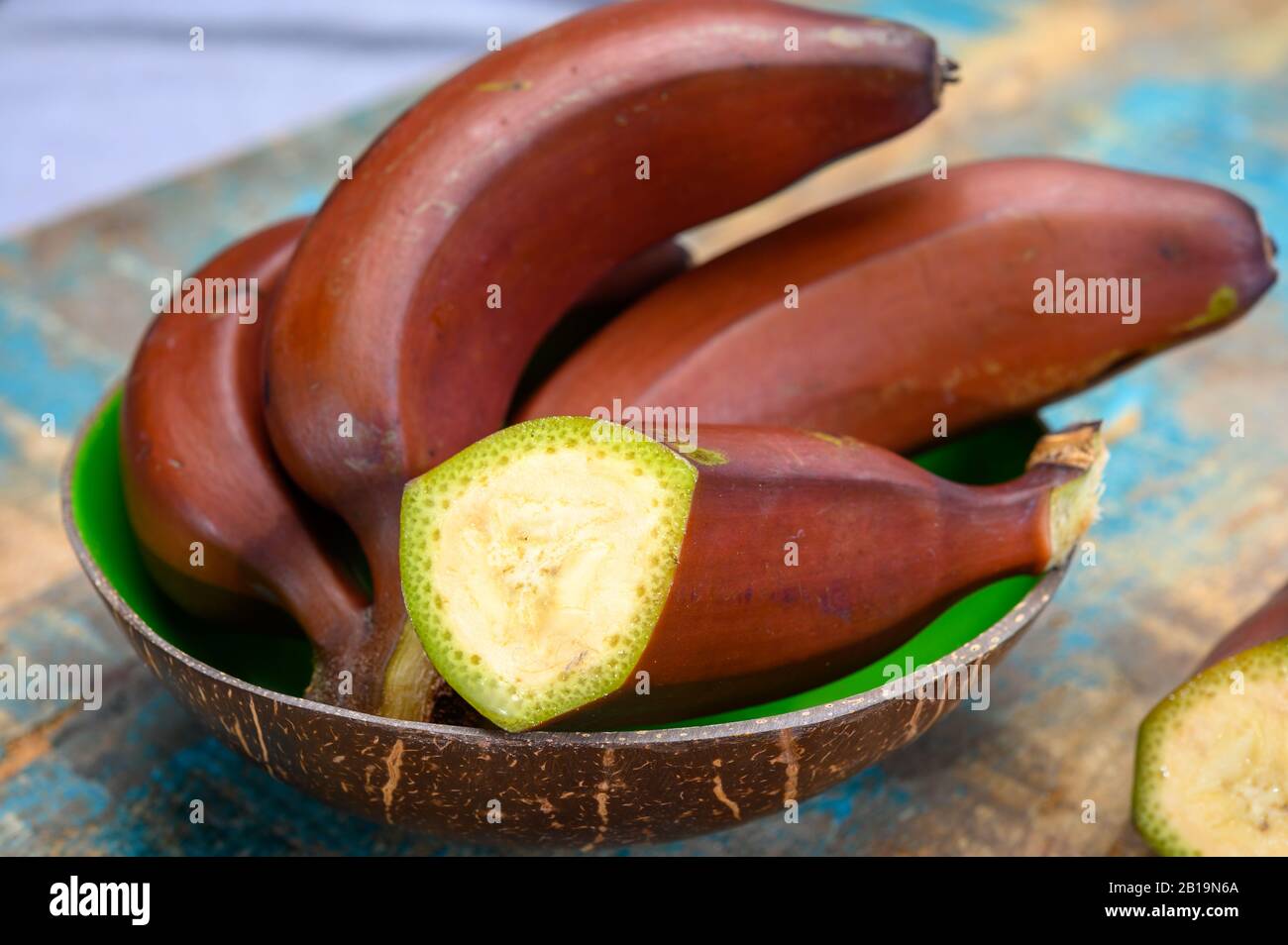 Jamaican red banana hi-res stock photography and images - Alamy