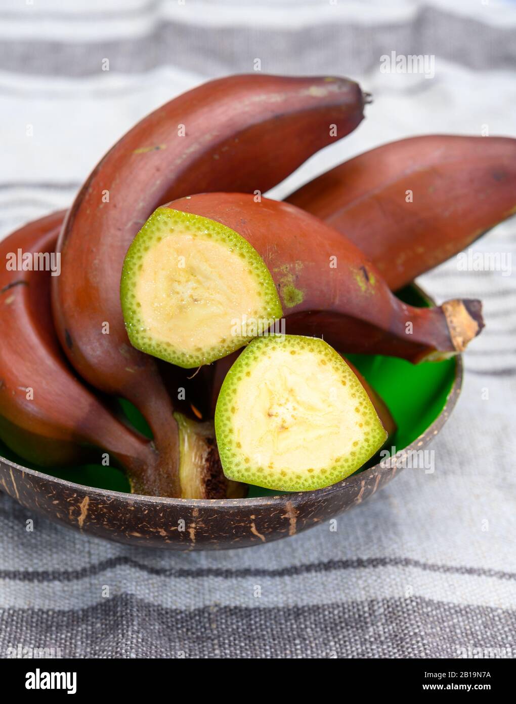 Jamaican red banana hi-res stock photography and images - Alamy