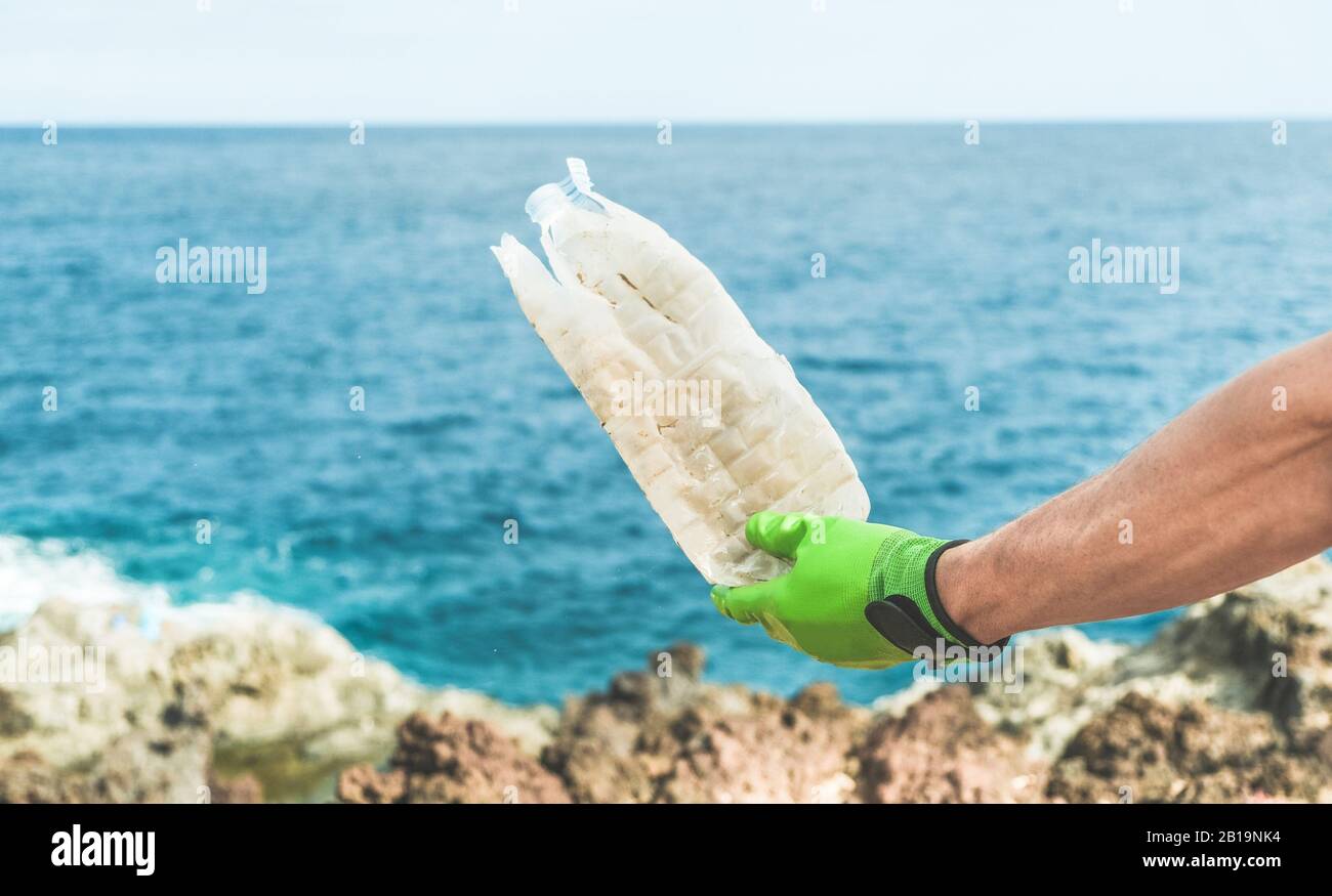 Save the ocean from plastic pollution hi-res stock photography and ...