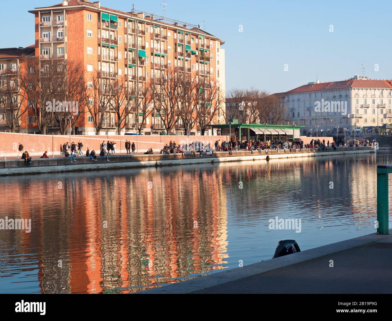 Darsena of milan hi-res stock photography and images - Alamy