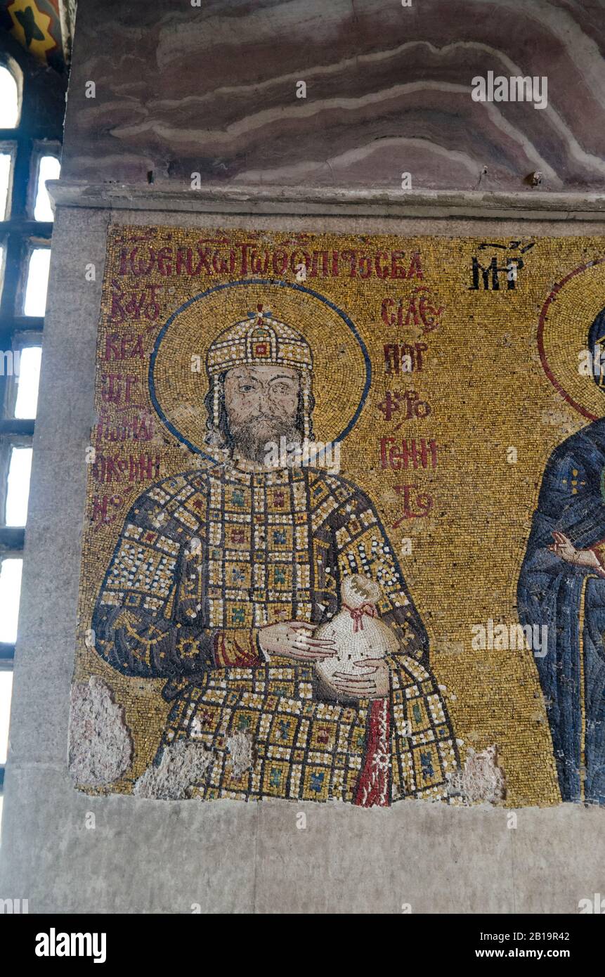 Komnenos mosaic hi-res stock photography and images - Alamy