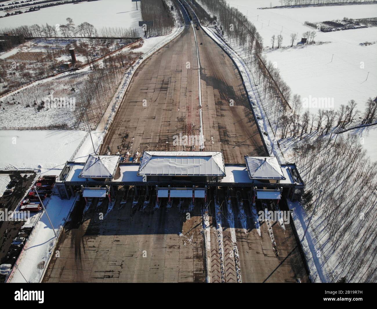 Toll stations hi-res stock photography and images - Alamy