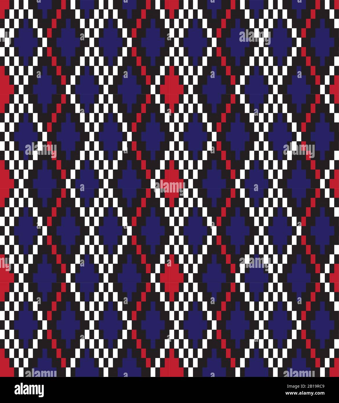 This is a classic argyle, diamond shape pattern suitable for website ...