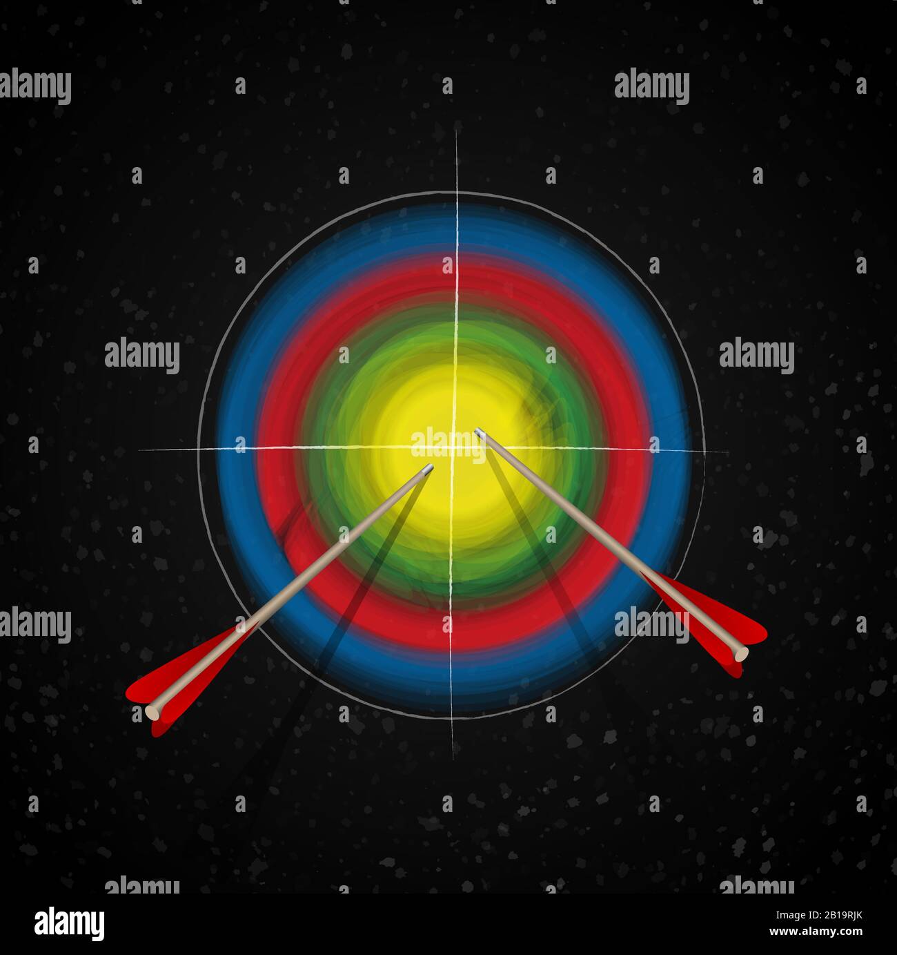 Bullseye background Stock Vector Images - Alamy