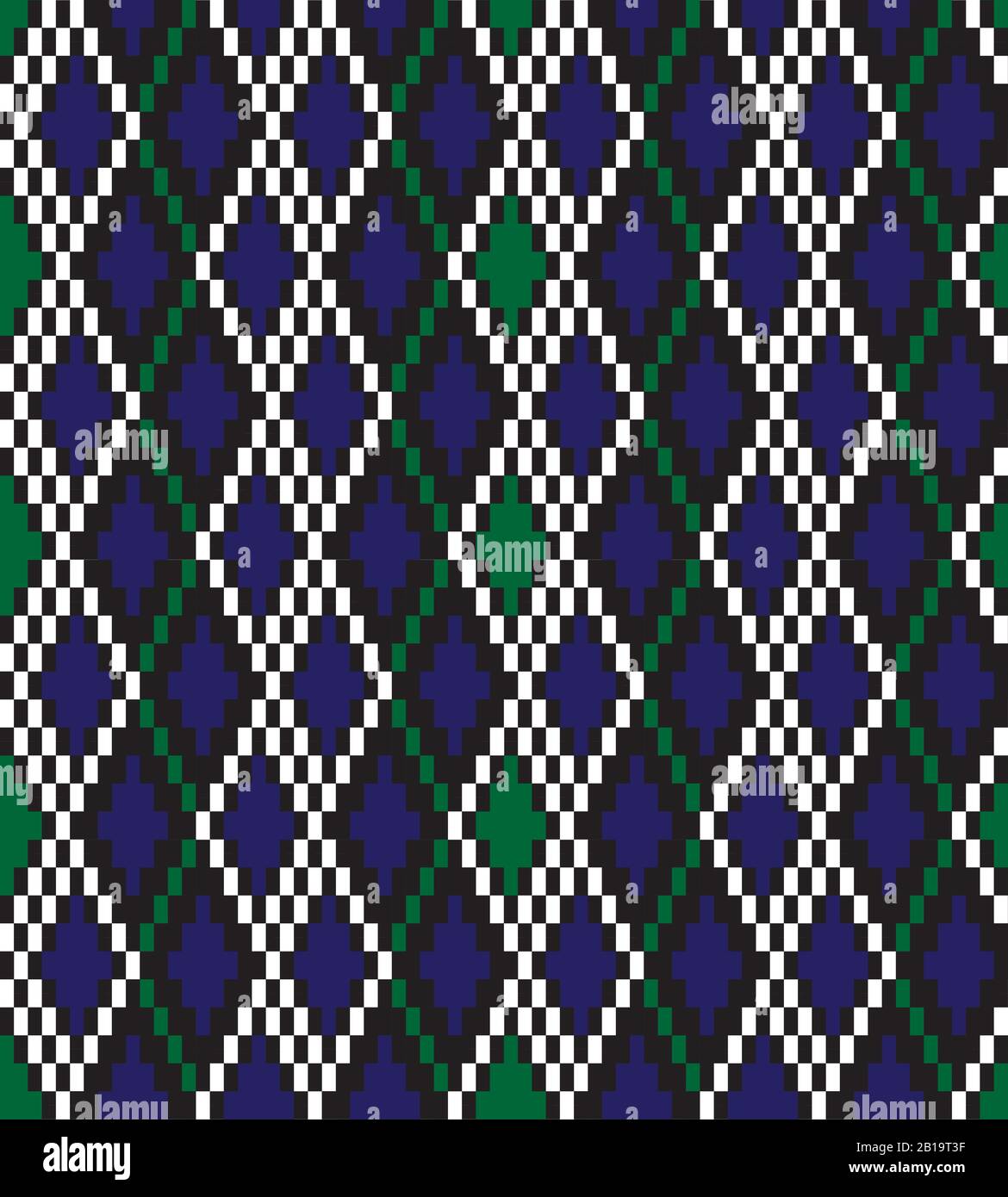 Classic Argyle Seamless Pattern - This is a classic argyle, diamond ...