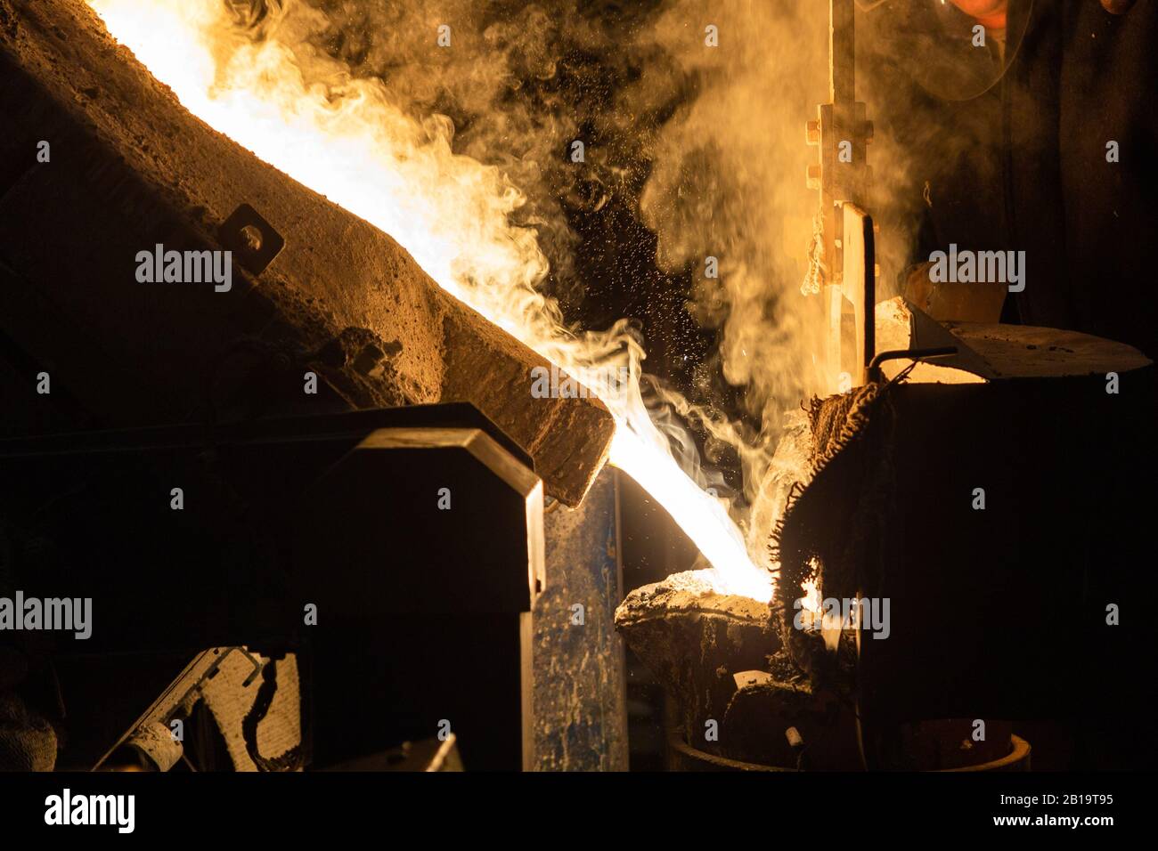 Molten Steel Ladle High Resolution Stock Photography and Images - Alamy