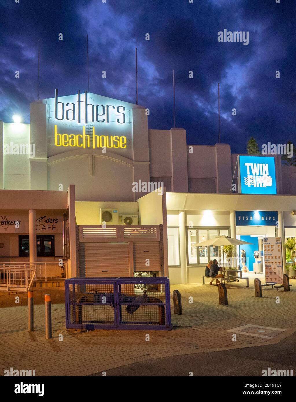 Former Fishermen's Co-op art deco building now Bathers Beach House with ...