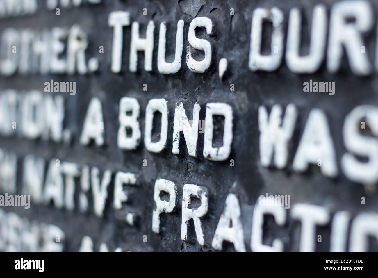 Engraved words hi-res stock photography and images - Alamy