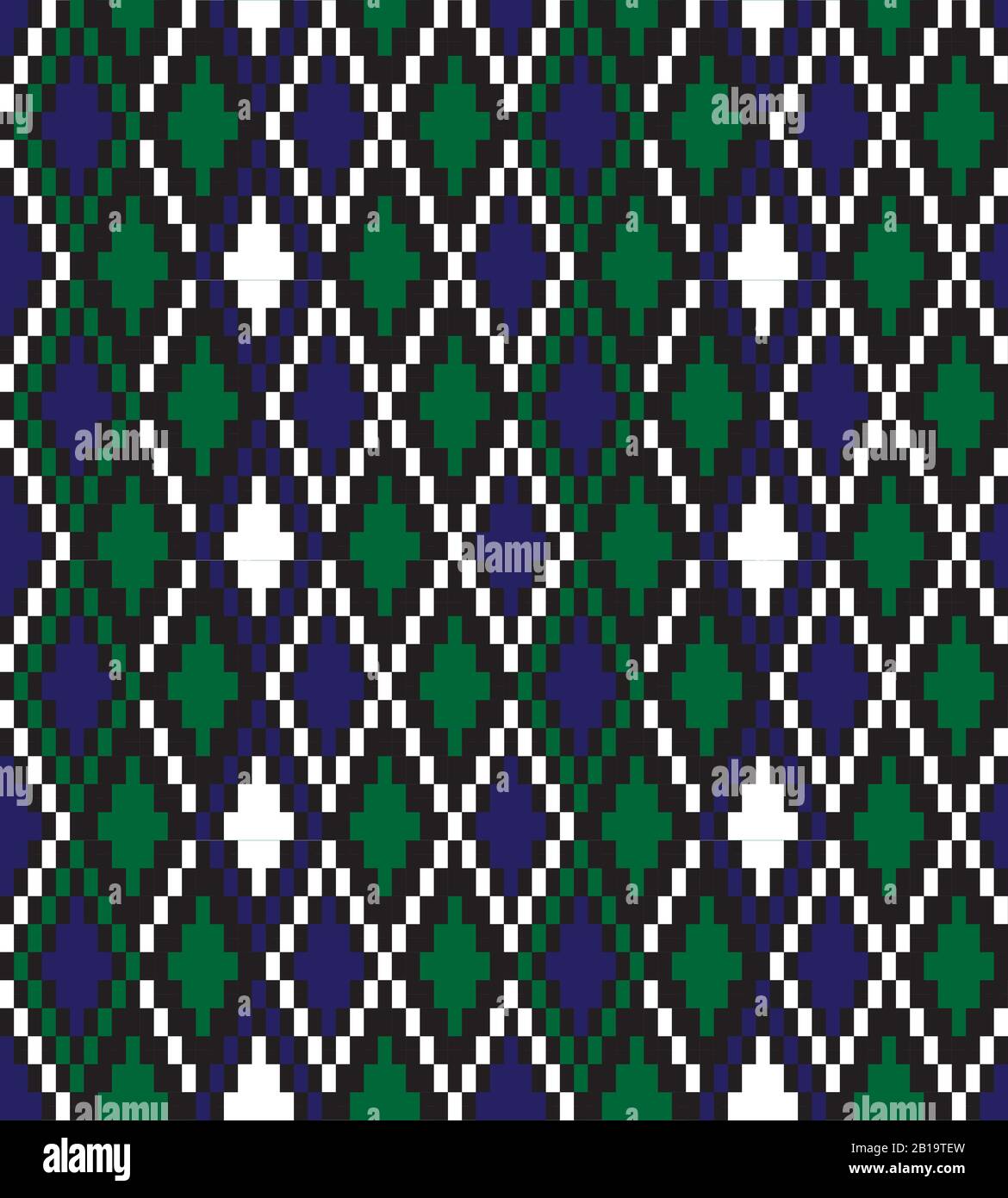Classic Argyle Seamless Pattern - This is a classic argyle, diamond ...